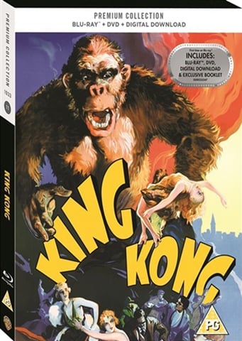 King Kong (PG) 1933 - Premium Collection W/Book (BR+DVD) - CeX (UK): - Buy, Sell, Donate